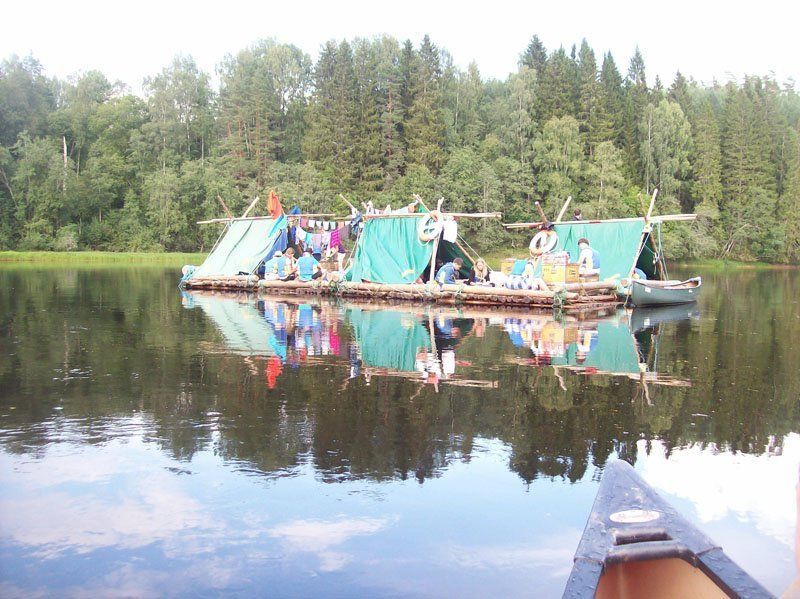 Bericht Schweden Floß